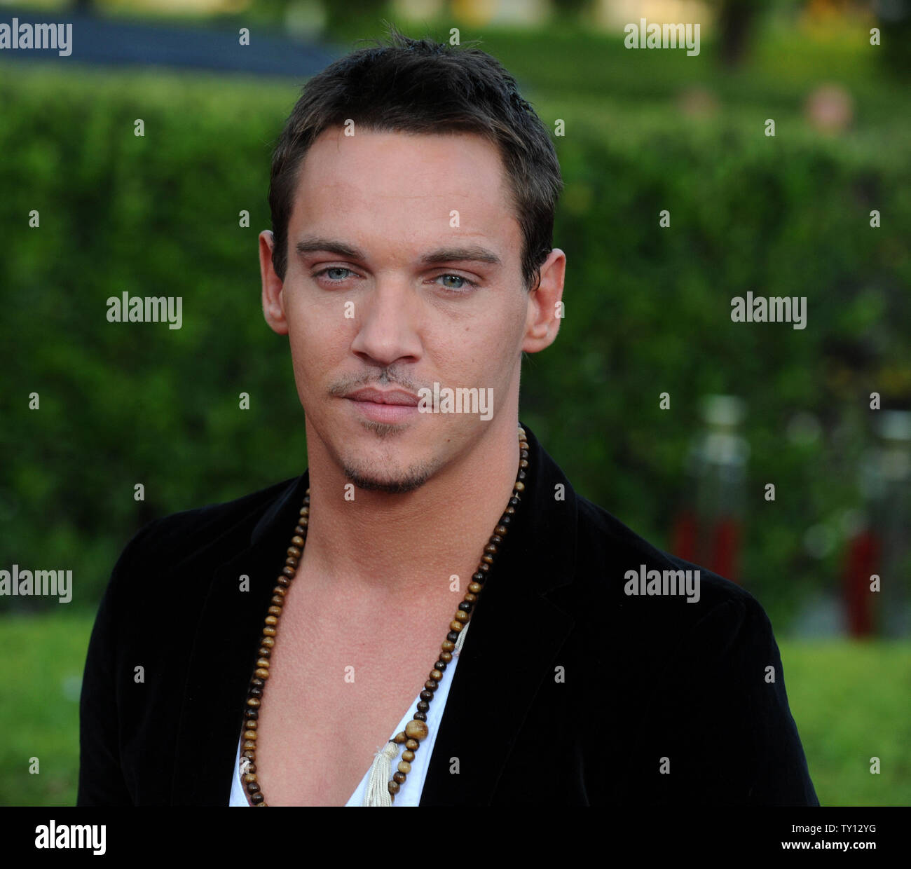 Actor Jonathan Rhys Meyers attends the premiere of the motion picture ...