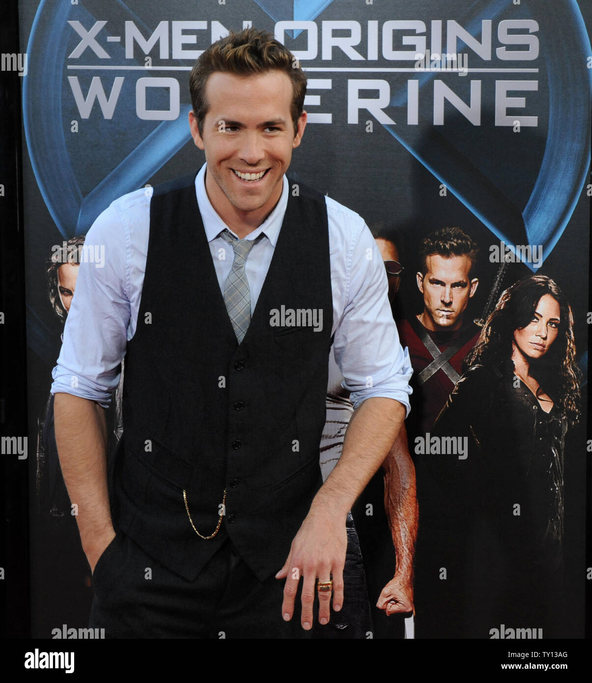 Actor Ryan Reynolds, a cast member in the motion picture sci-fi ...