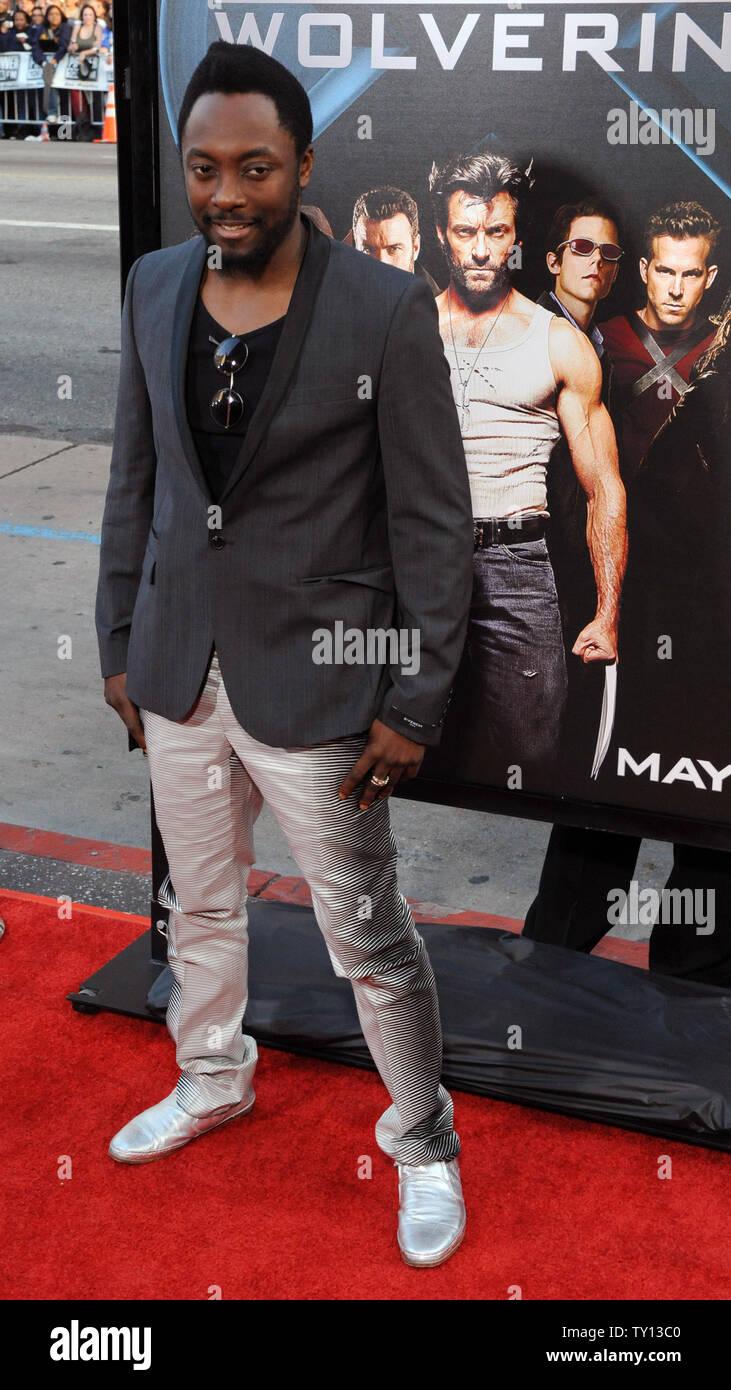 Will.i.am, a cast member in the motion picture sci-fi thriller "X-Men ...