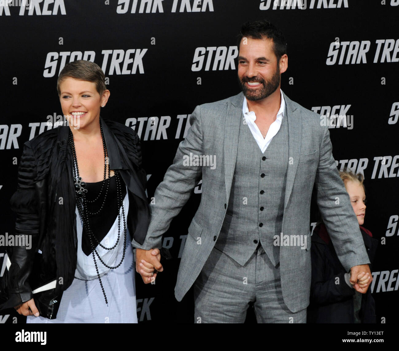 Singer Natalie Maines and her husband, actor Adrian Pasdar attend the ...