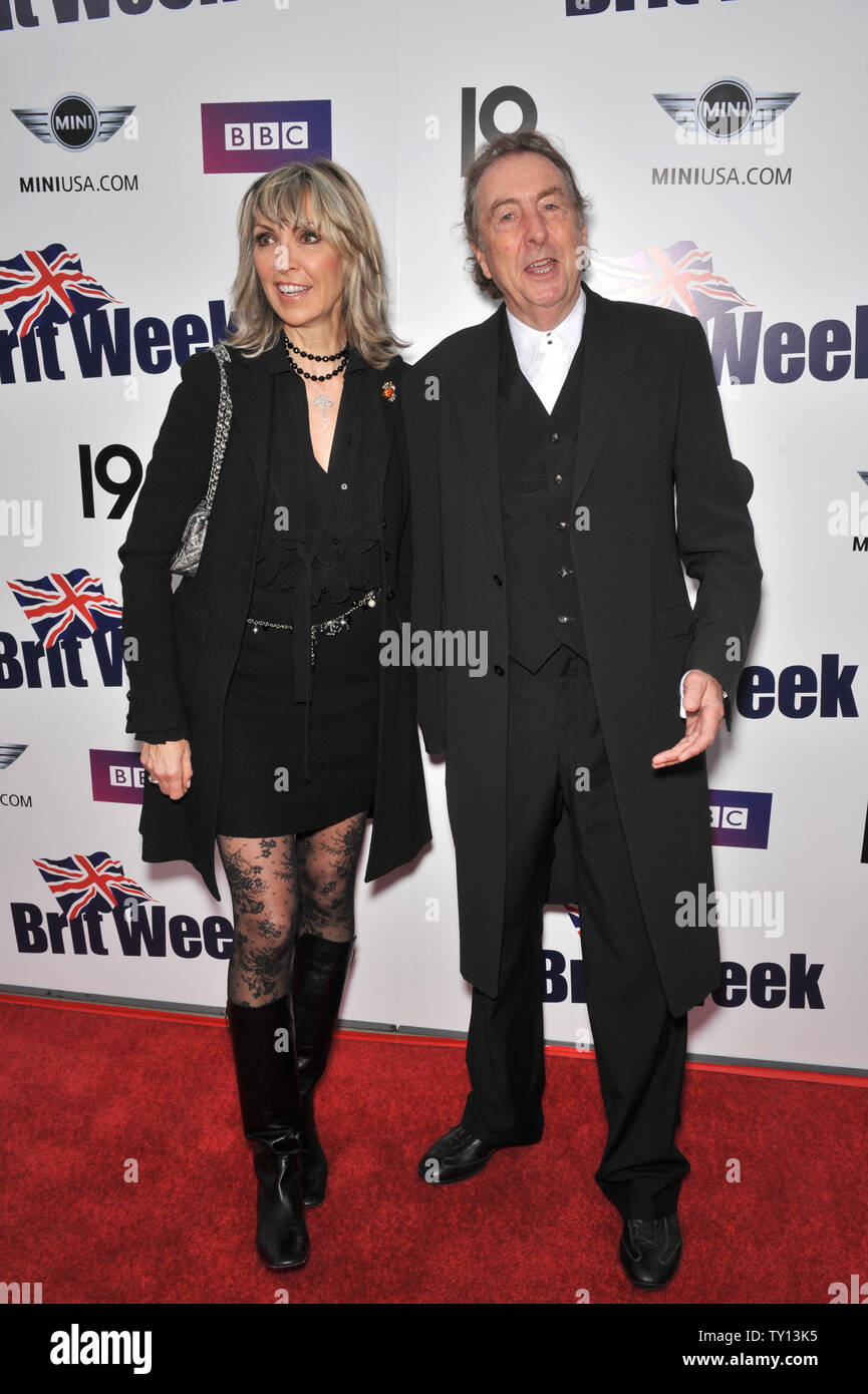 LOS ANGELES, CA. April 23, 2009: Eric Idle & wife at the launch of ...