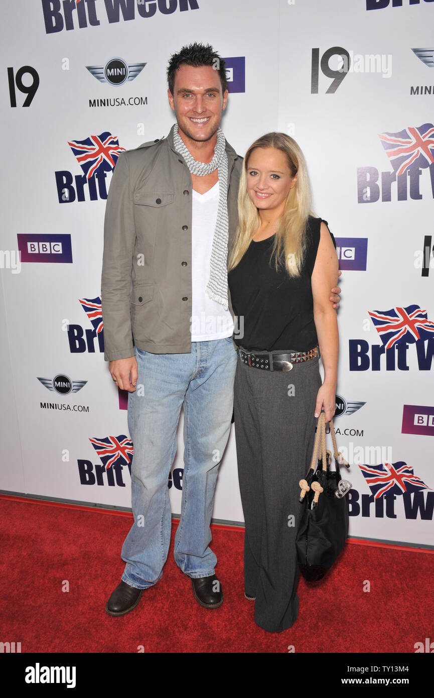 Owain Yeoman And Wife