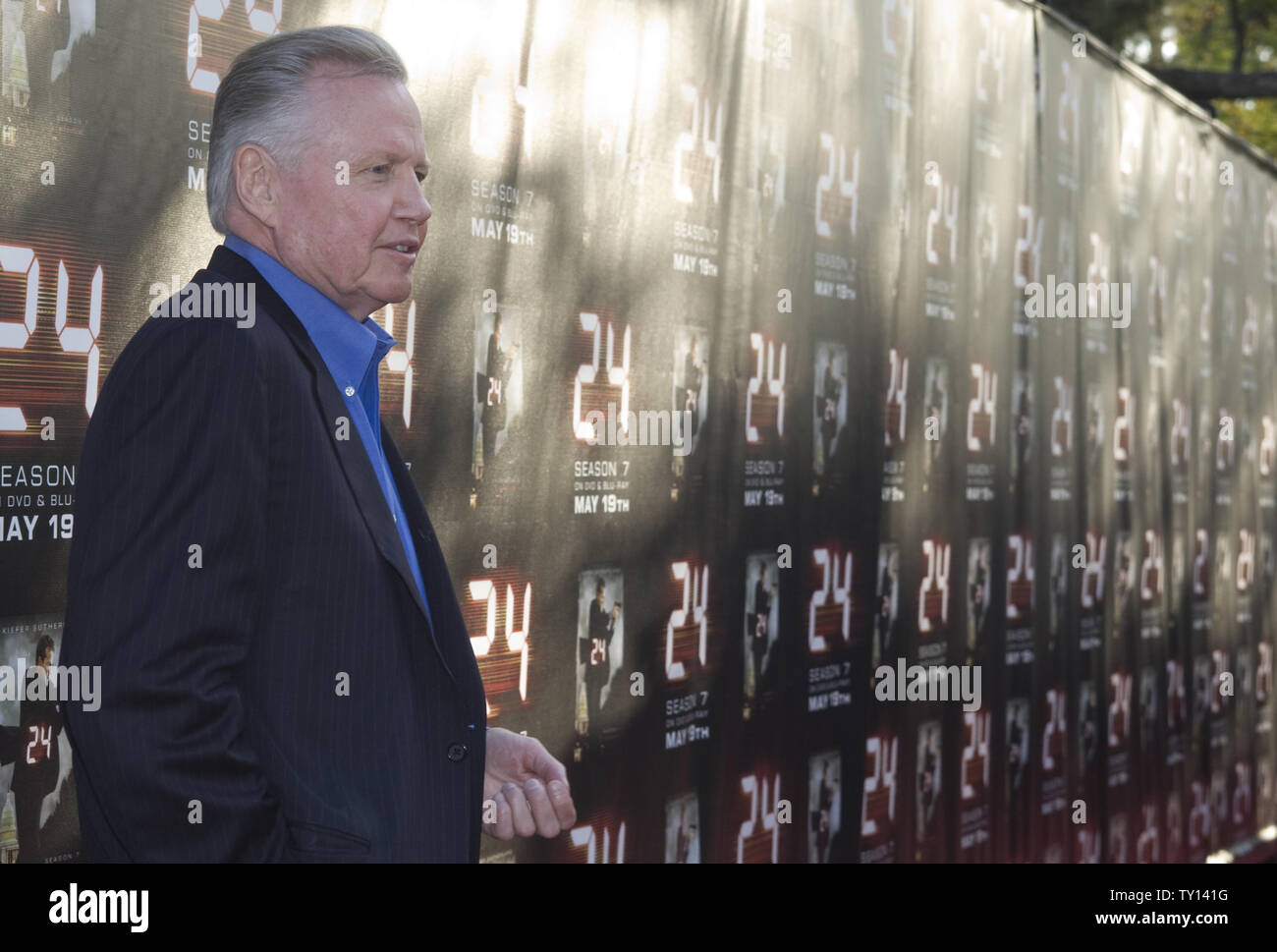 Actor Jon Voight attends the TV series "24" Season Seven screening and ...