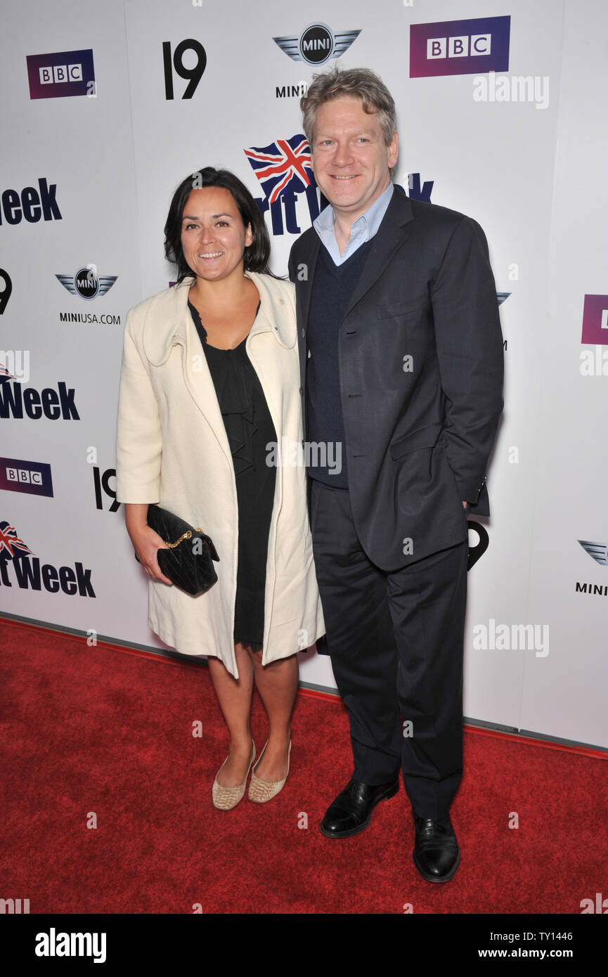 Kenneth branagh wife lindsay brunnock hi-res stock photography and ...