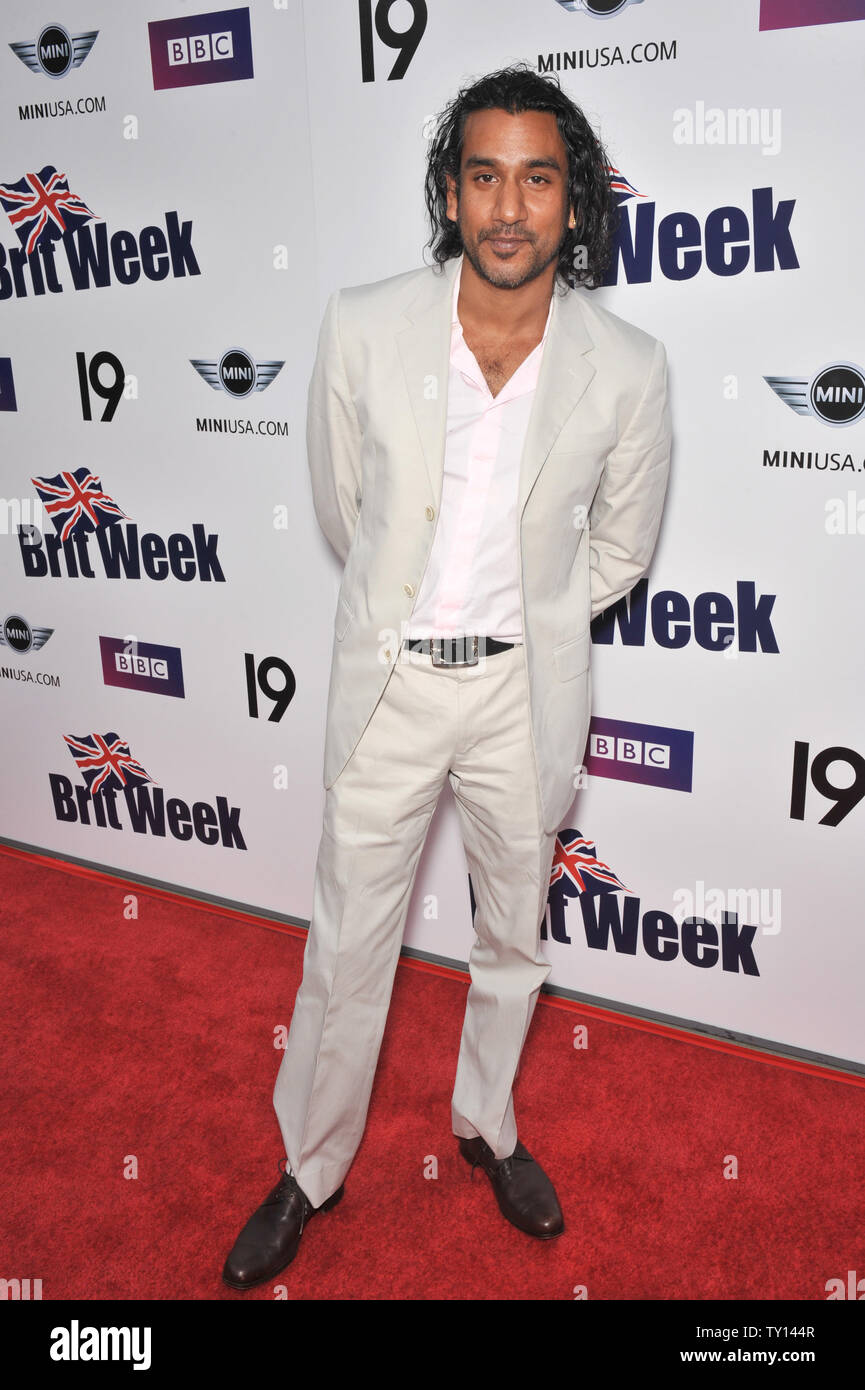 LOS ANGELES, CA. April 23, 2009: Lost star Naveen Andrews at the launch ...
