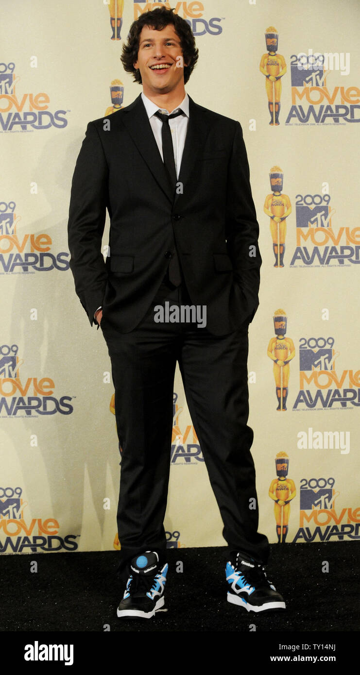 Andy samberg mtv movie awards host hi-res stock photography and images ...