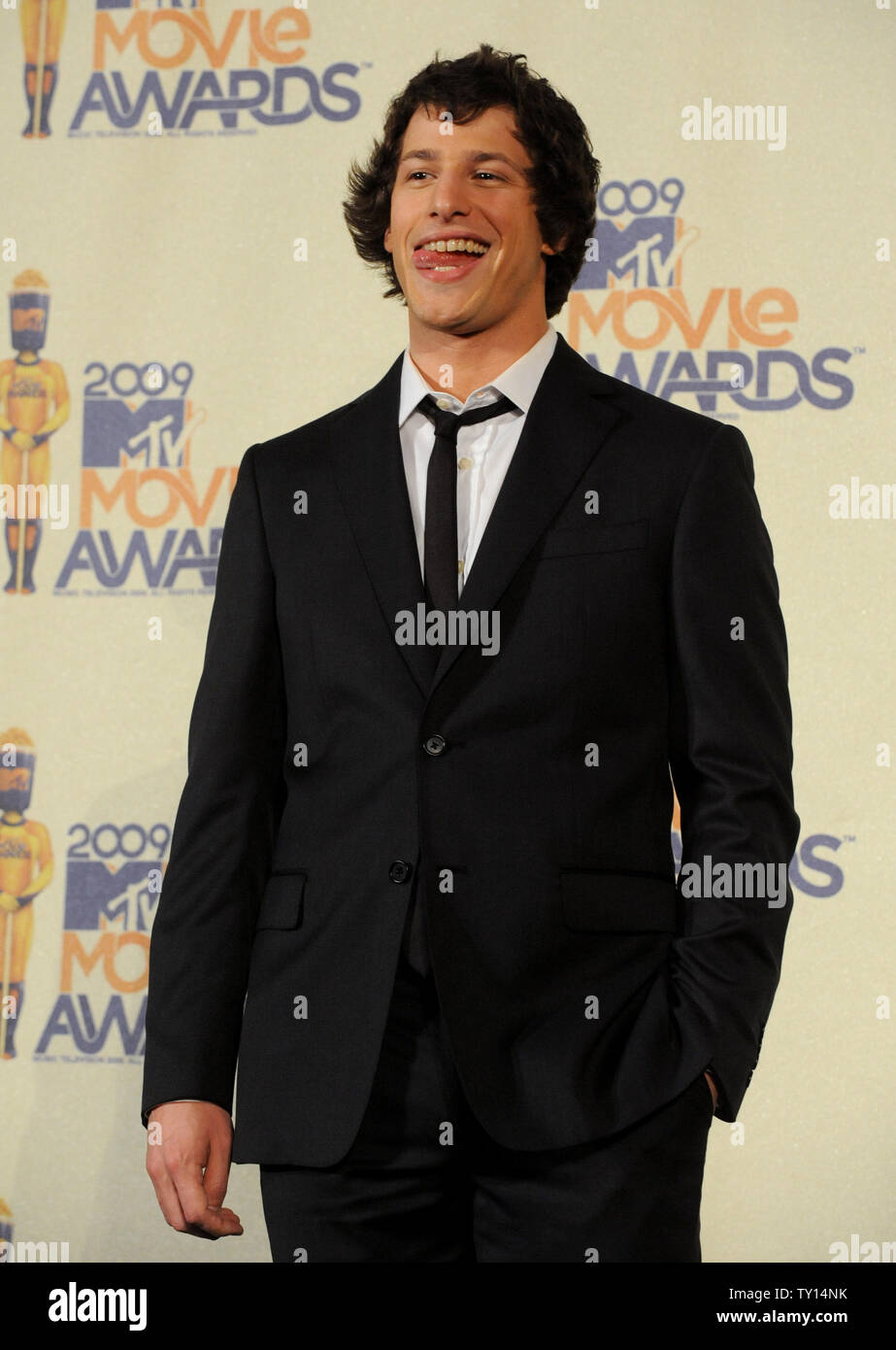 Andy samberg mtv movie awards host hi-res stock photography and images ...
