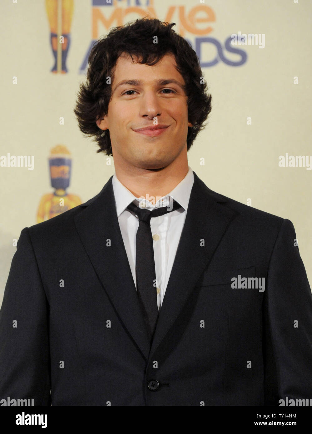 Andy samberg mtv movie awards host hi-res stock photography and images ...