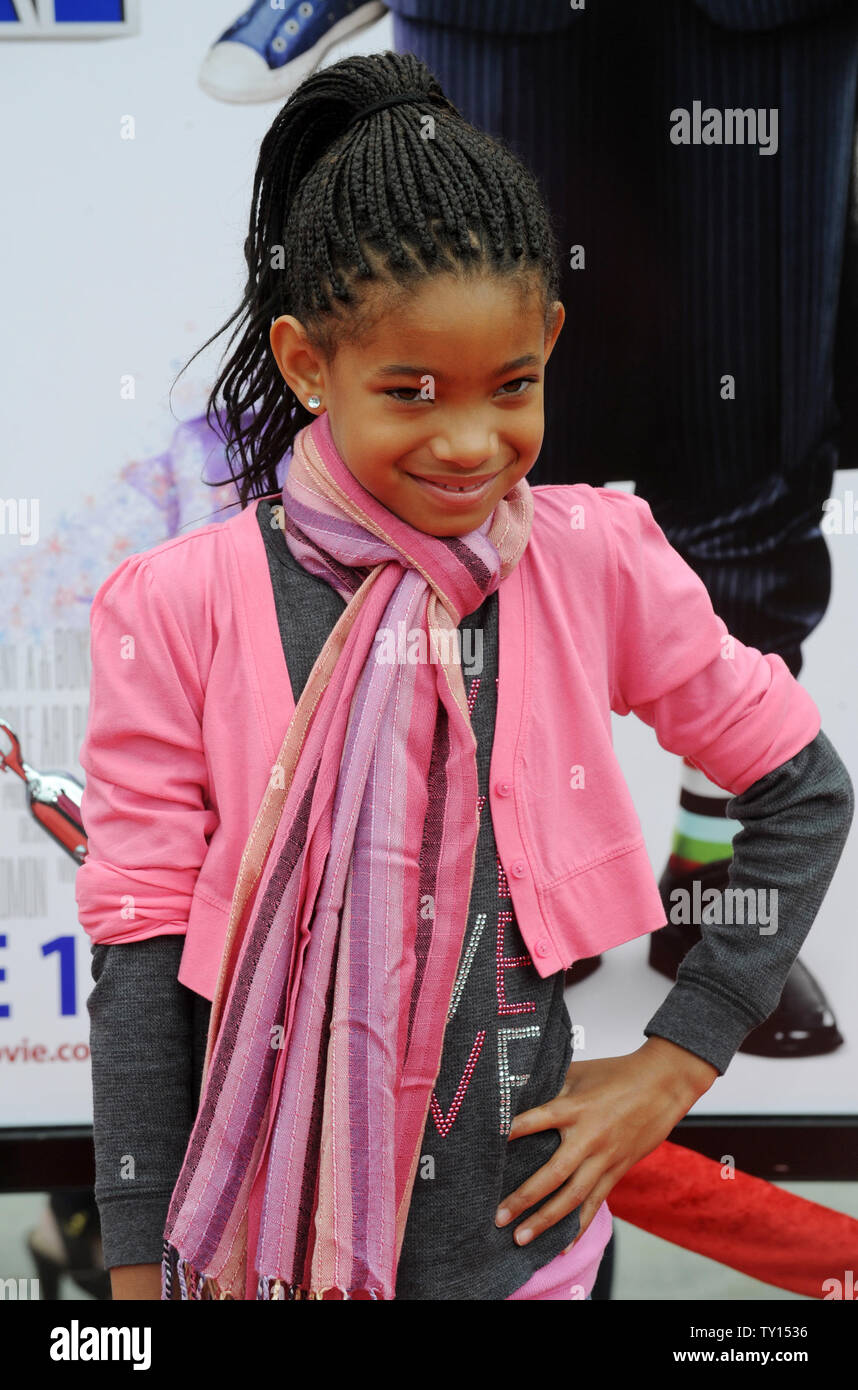 Actress Willow Smith attends the premiere of the motion picture ...