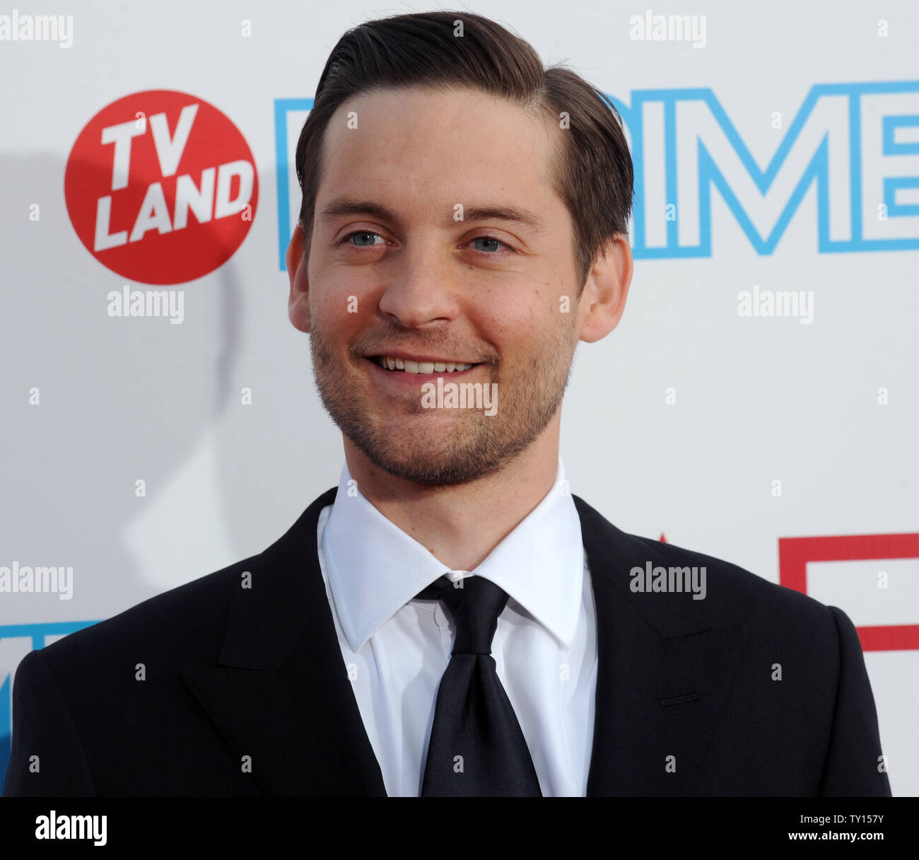 Actor Tobey Maguire arrives for the taping of the American Film ...