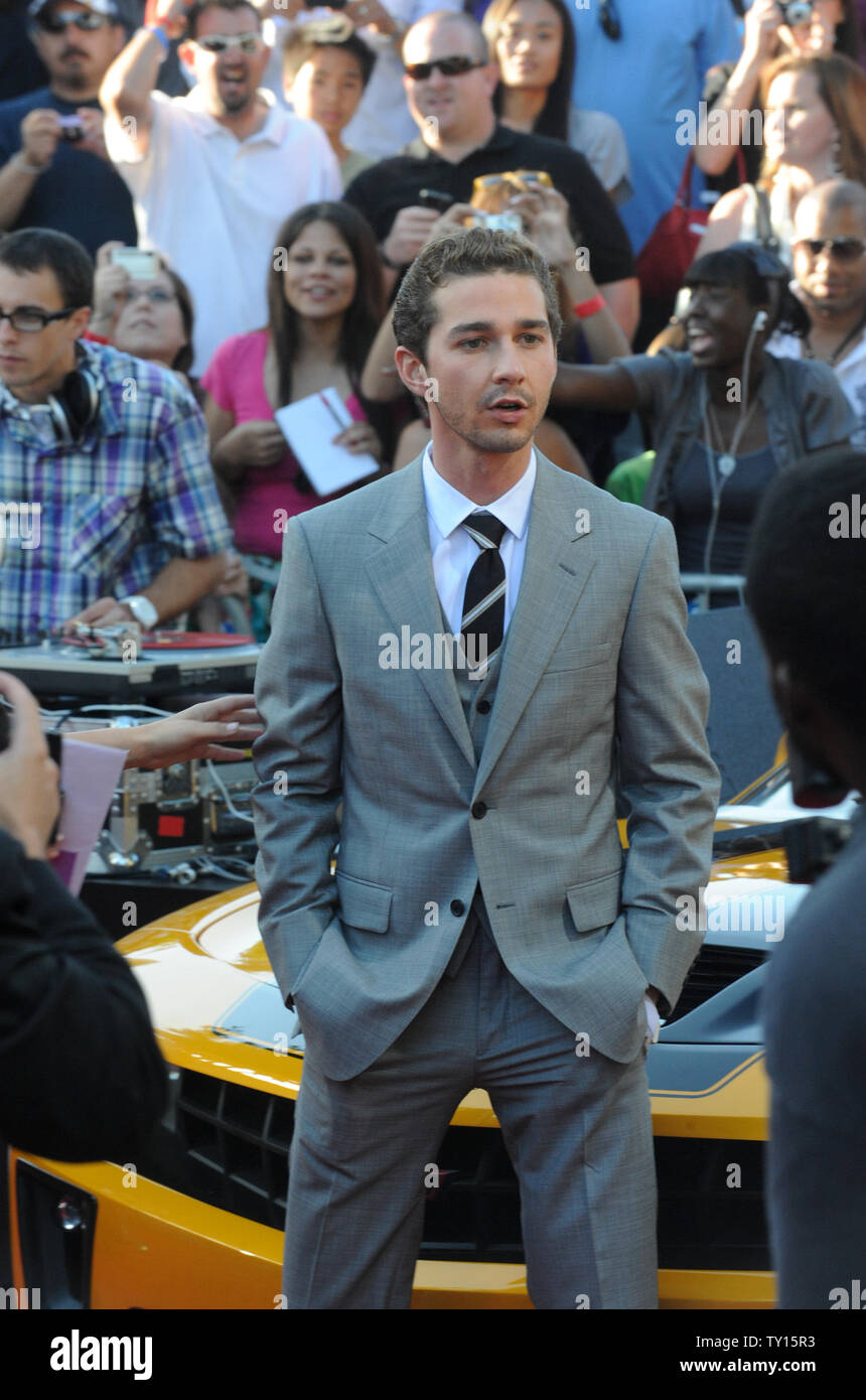 Actor Shia Labeouf Who Stars In The Sci Fi Motion Picture