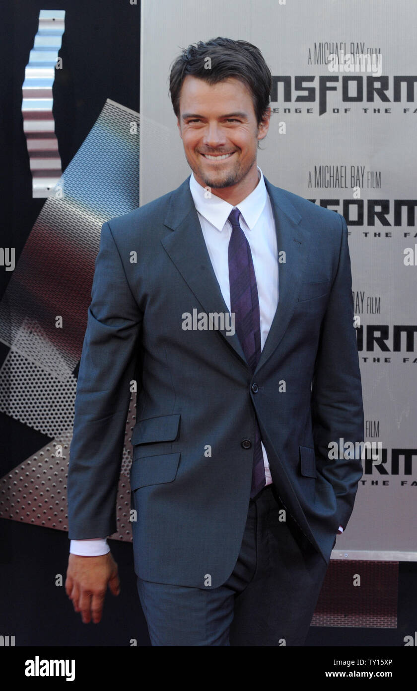 Actor Josh Duhamel, who stars in the sci-fi motion picture ...