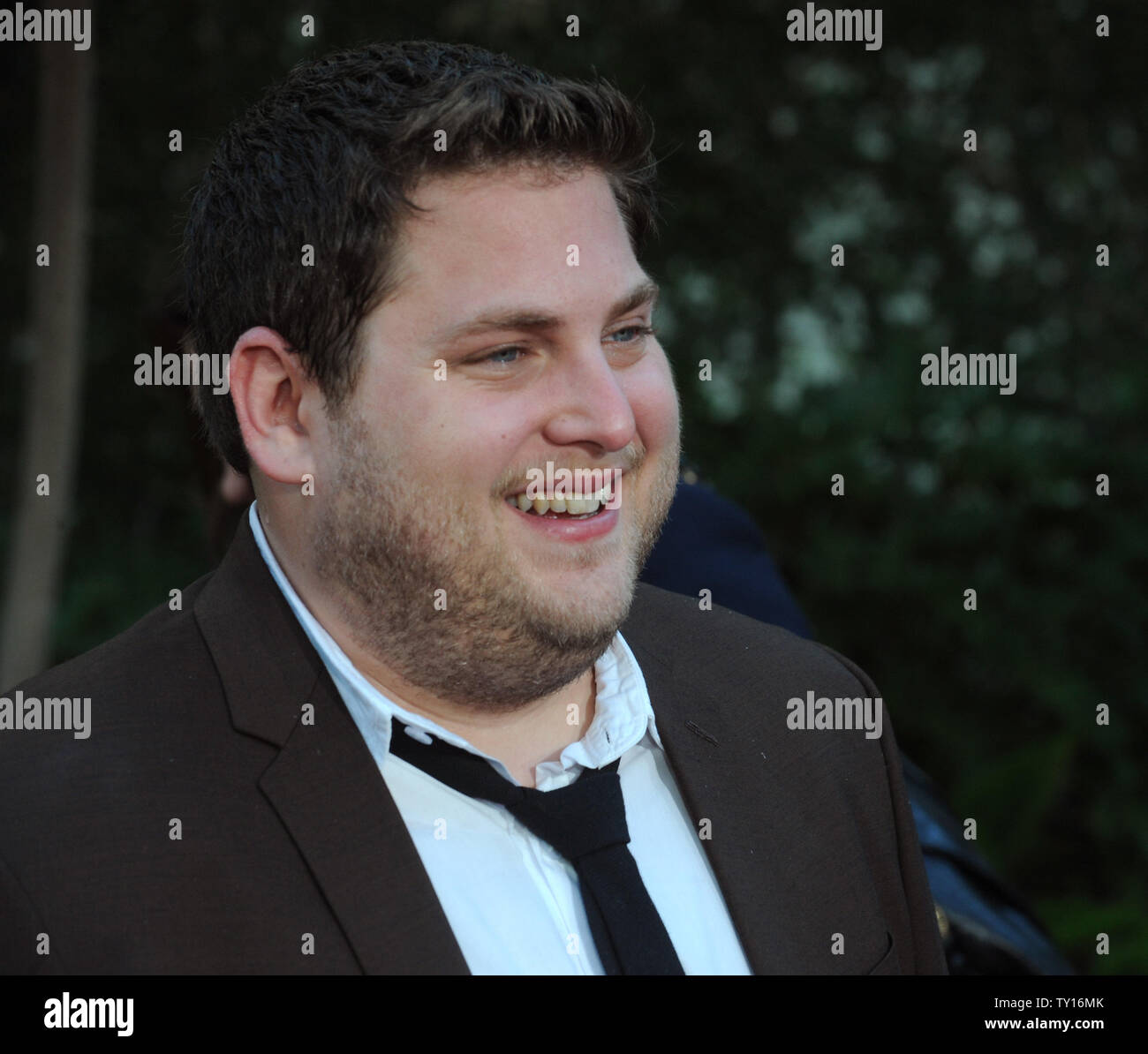 Actor Jonah Hill attends the premiere of the motion picture dramatic ...