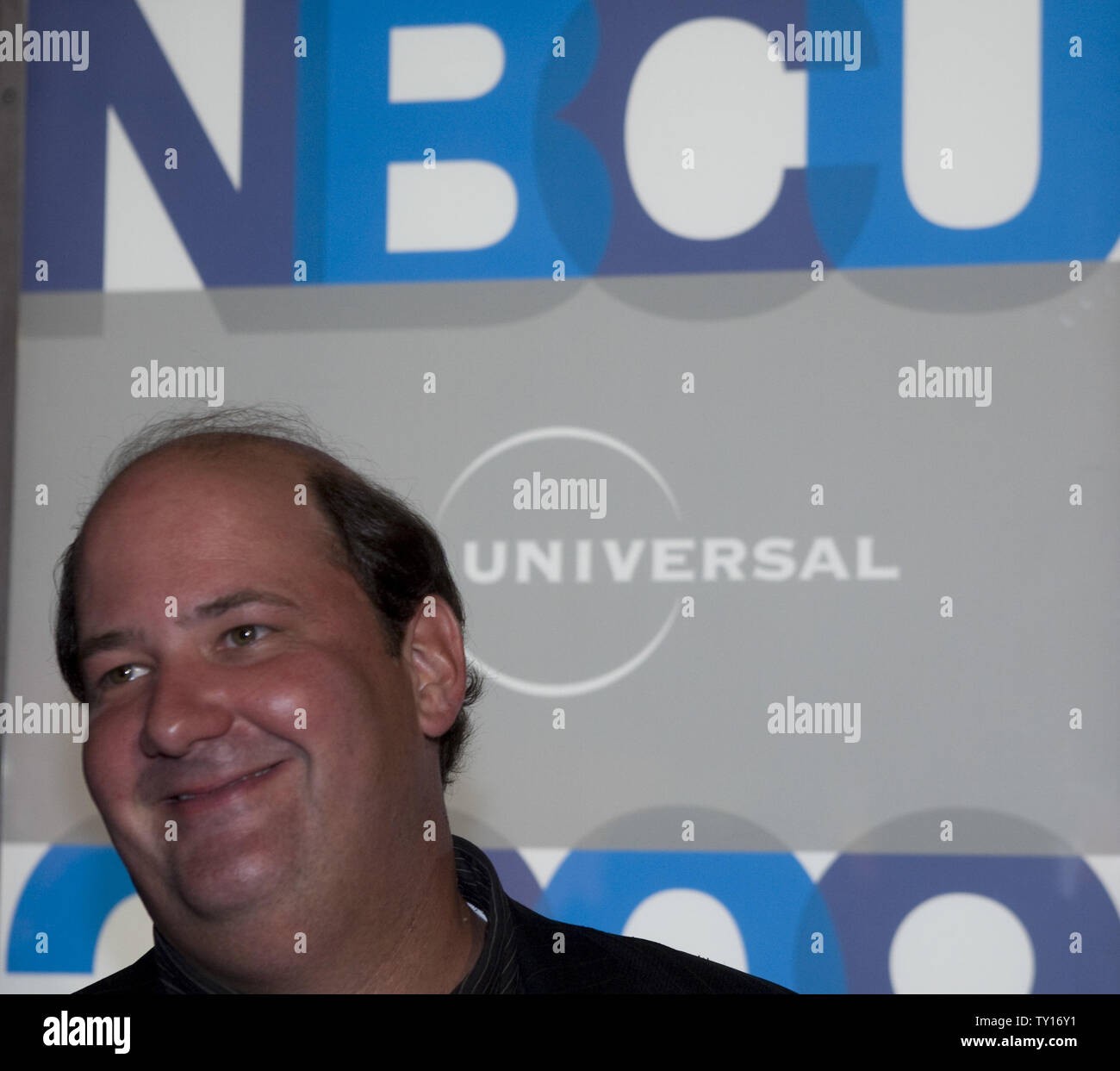 Actors from the TV Serie The Office Brian Baumgartner arrive to the NBC ...