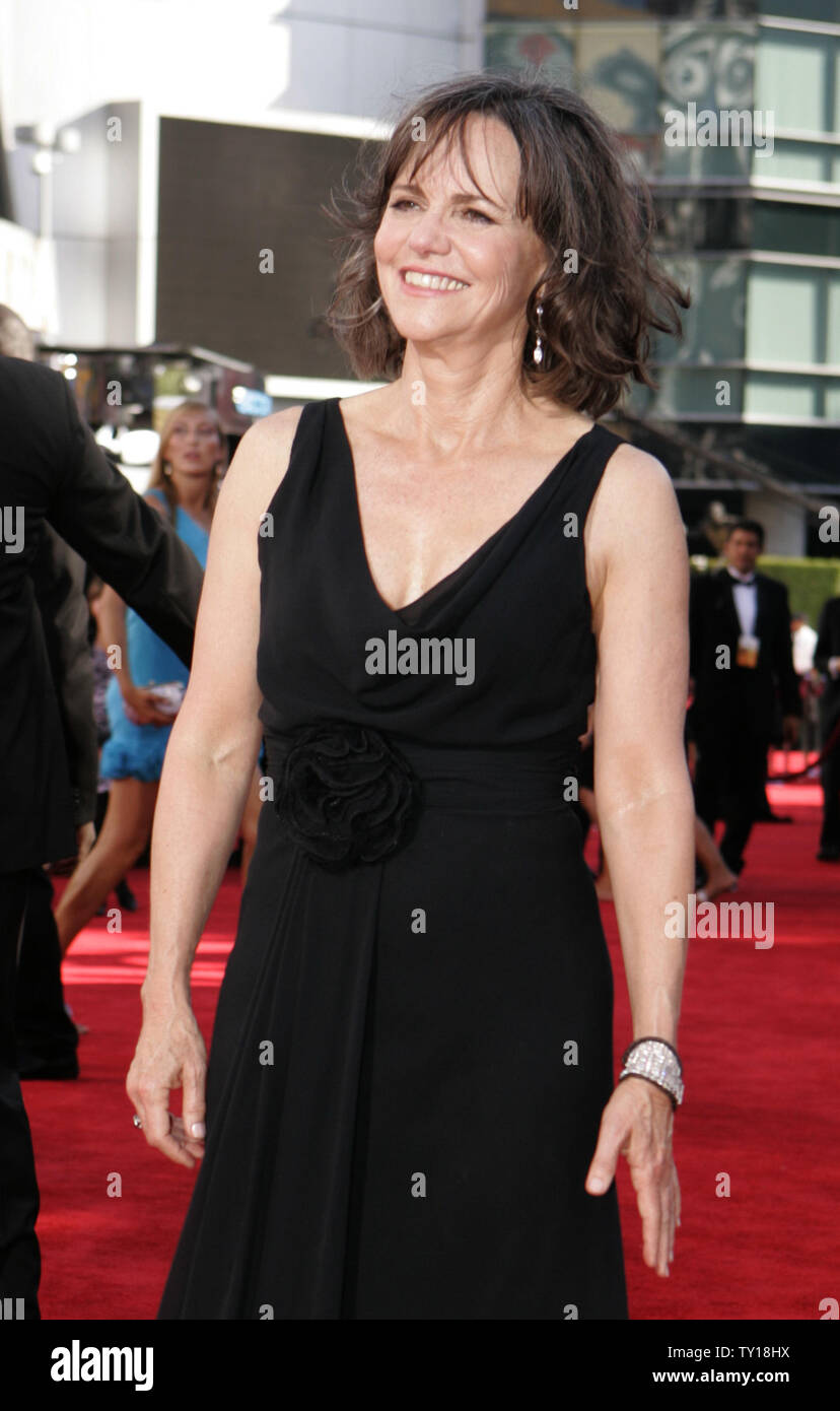 Sally Field arrives at the 61st Primetime Emmy Awards at the Nokia ...