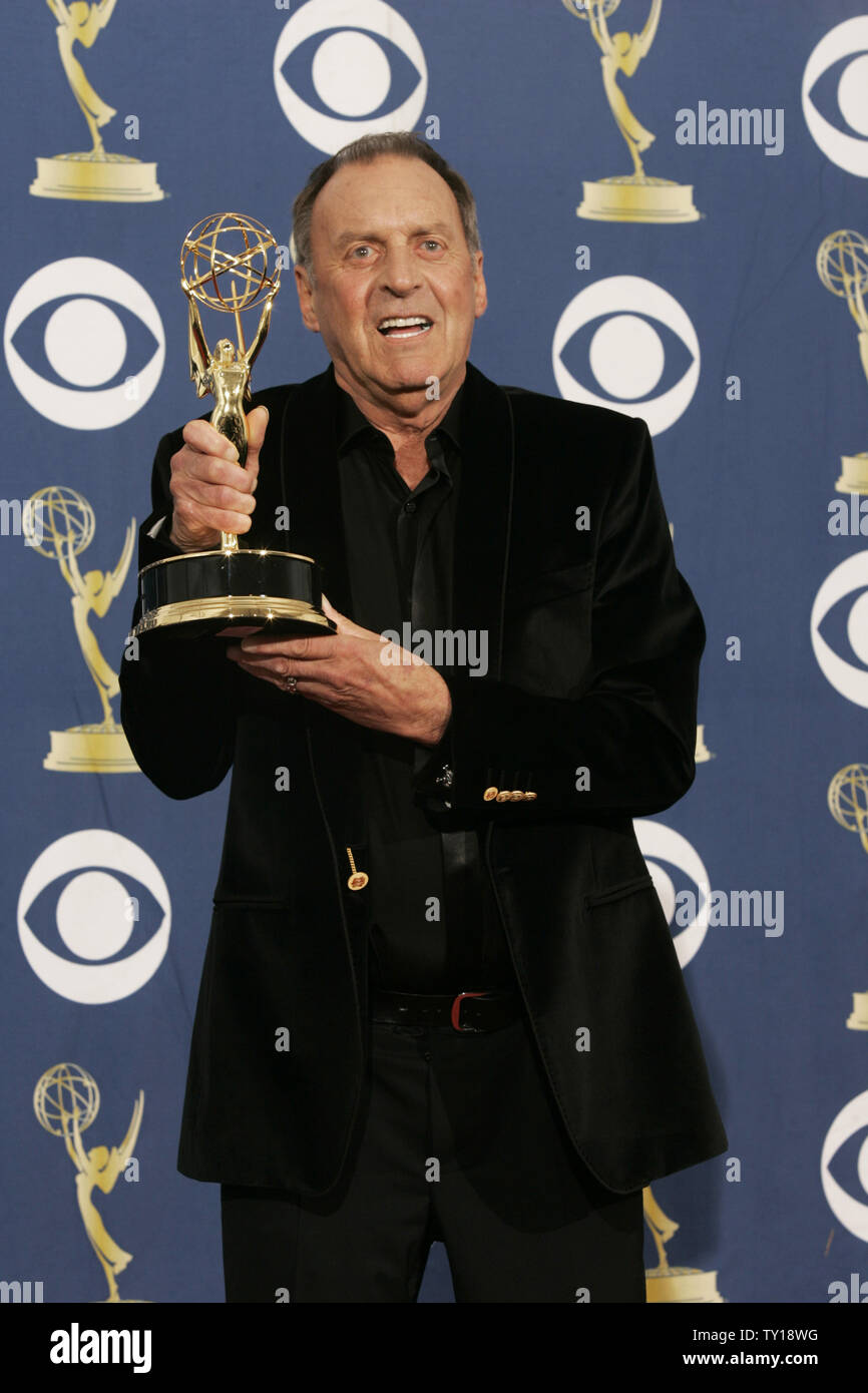 Actress Director Bruce Gowers holds his award for Outstanding Directing ...