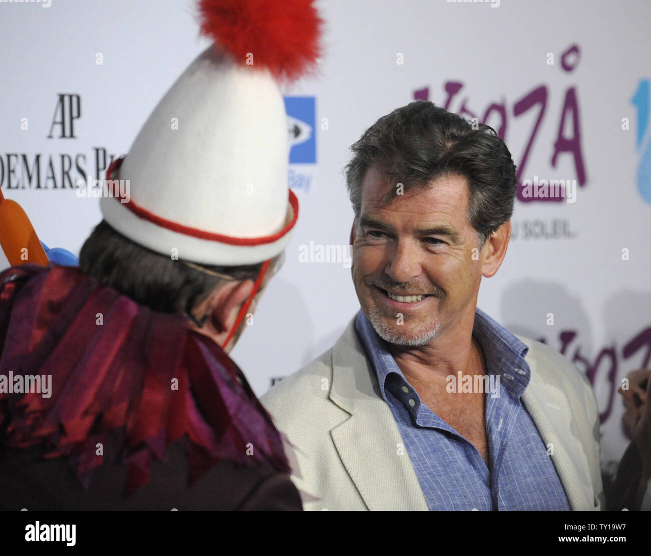 Pierce Brosnan attends the opening night gala for Cirque du Soleil ...