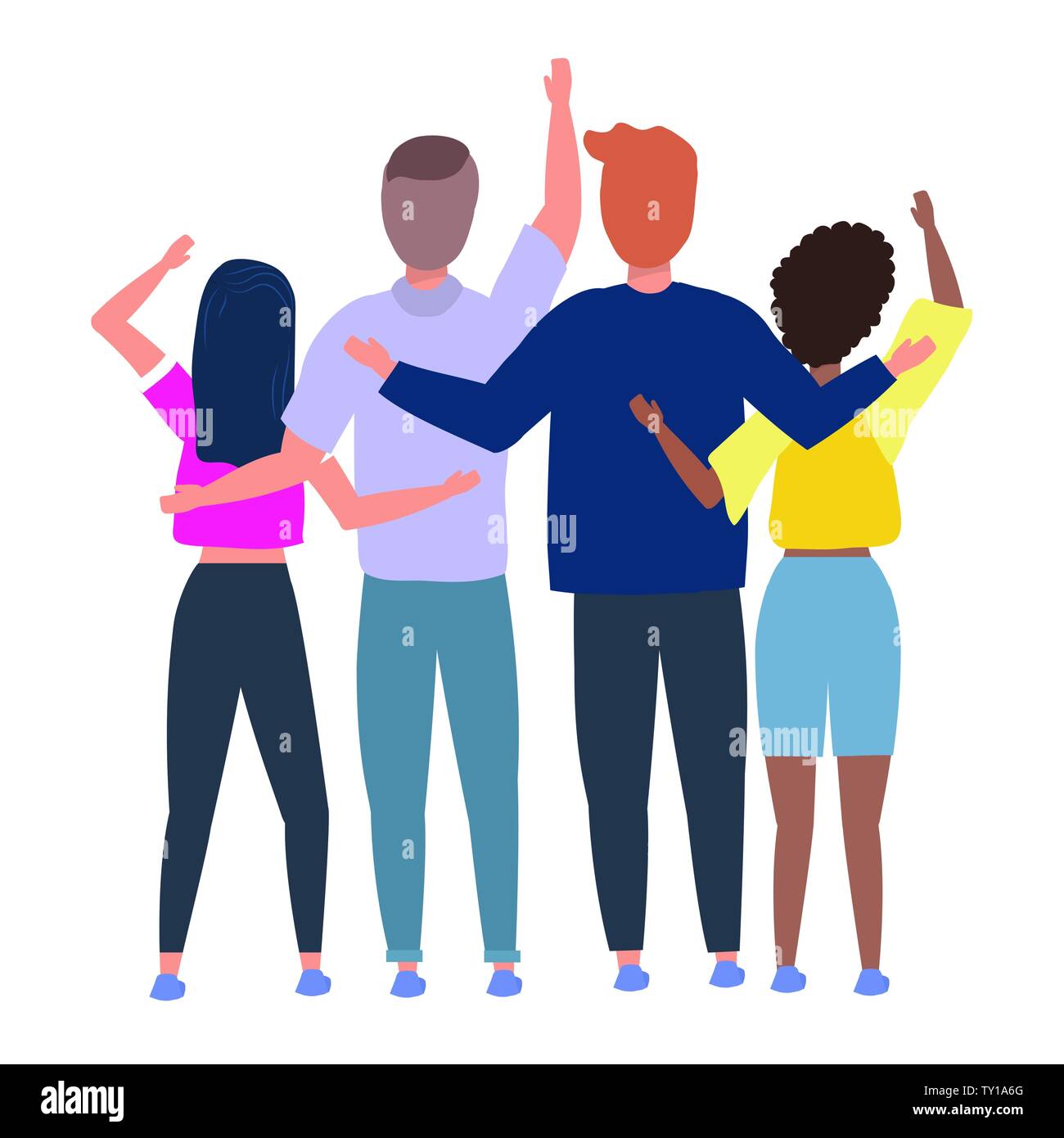 Woman and man avatars design, Person people human profile and user ...