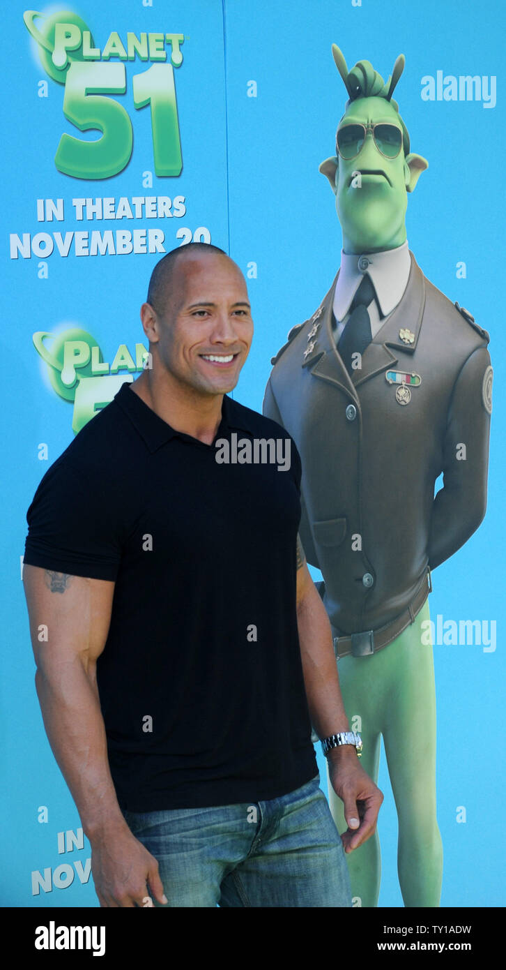 Actor Dwayne Johnson, the voice of Captain Charles T. Baker in the ...