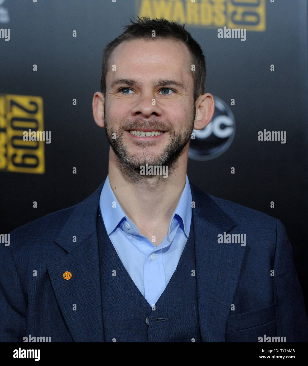 Actor Dominic Monaghan arrives at the 37th annual American Music Awards ...