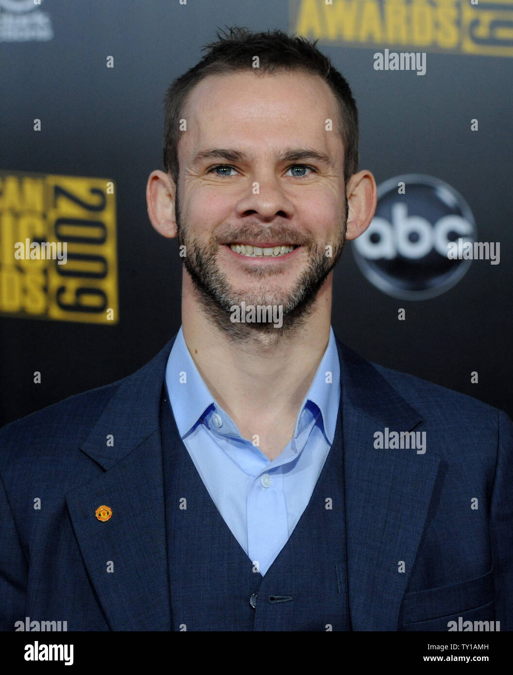 Actor Dominic Monaghan arrives at the 37th annual American Music Awards ...