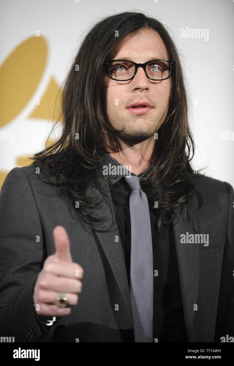 Nathan Followill poses backstage at the GRAMMY Nomination Concert Live ...