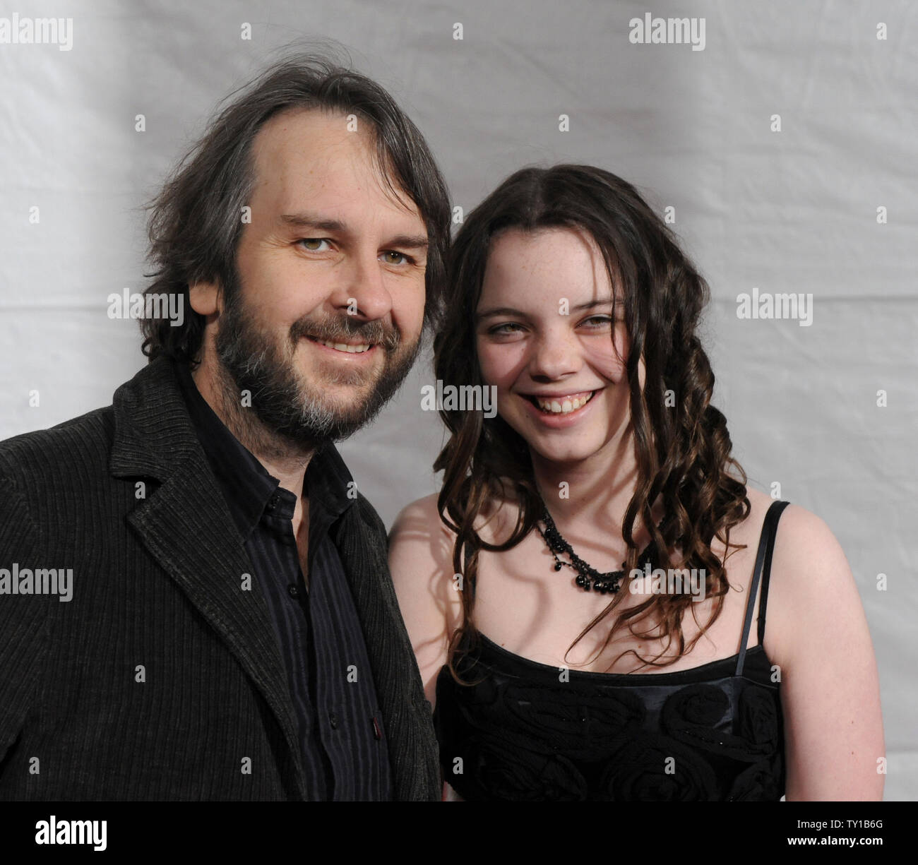 New Zealand director Peter Jackson and his daughter Katie arrive for ...