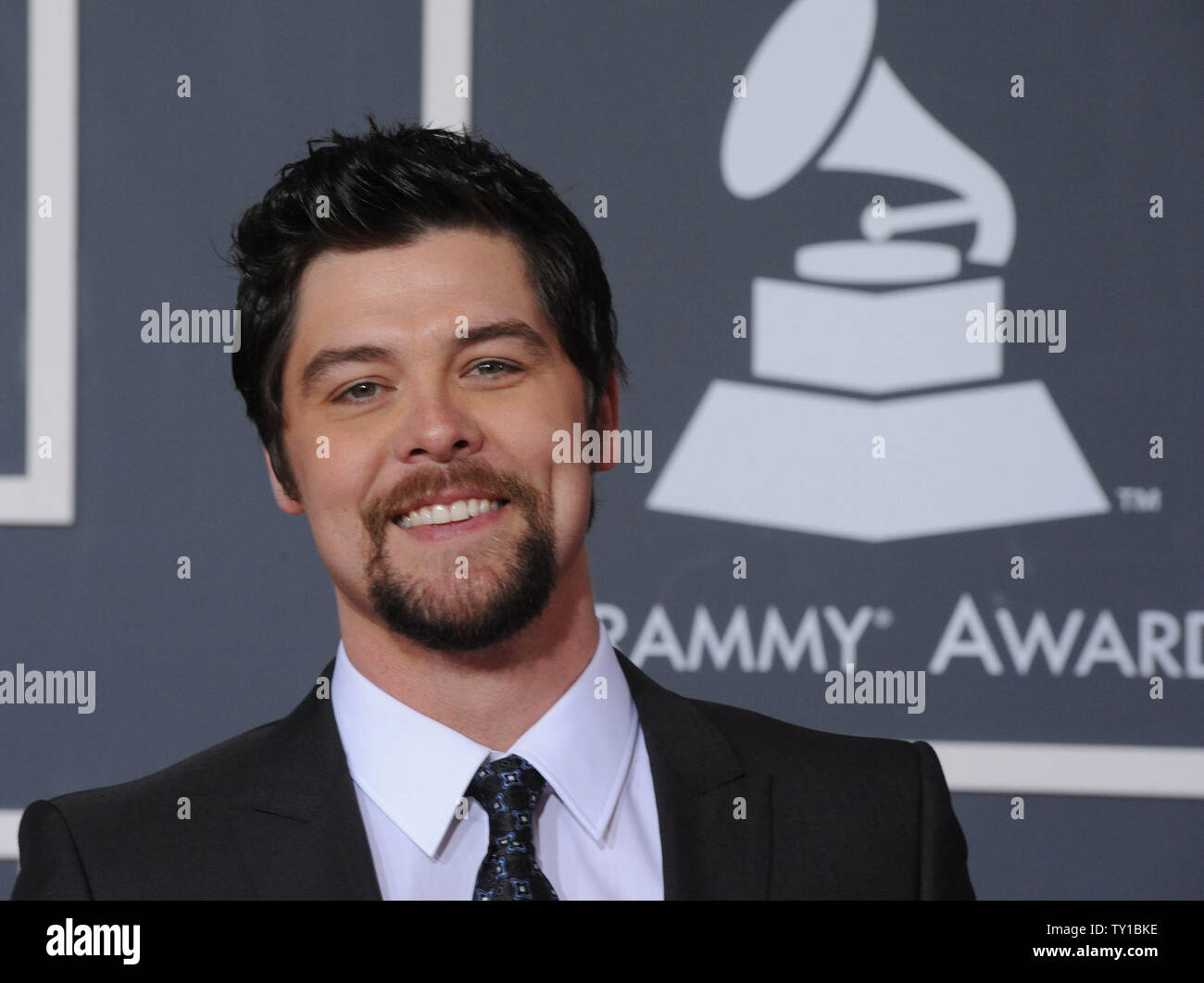 Jason Crabb arrives at the 52nd annual Grammy Awards at the Staples ...
