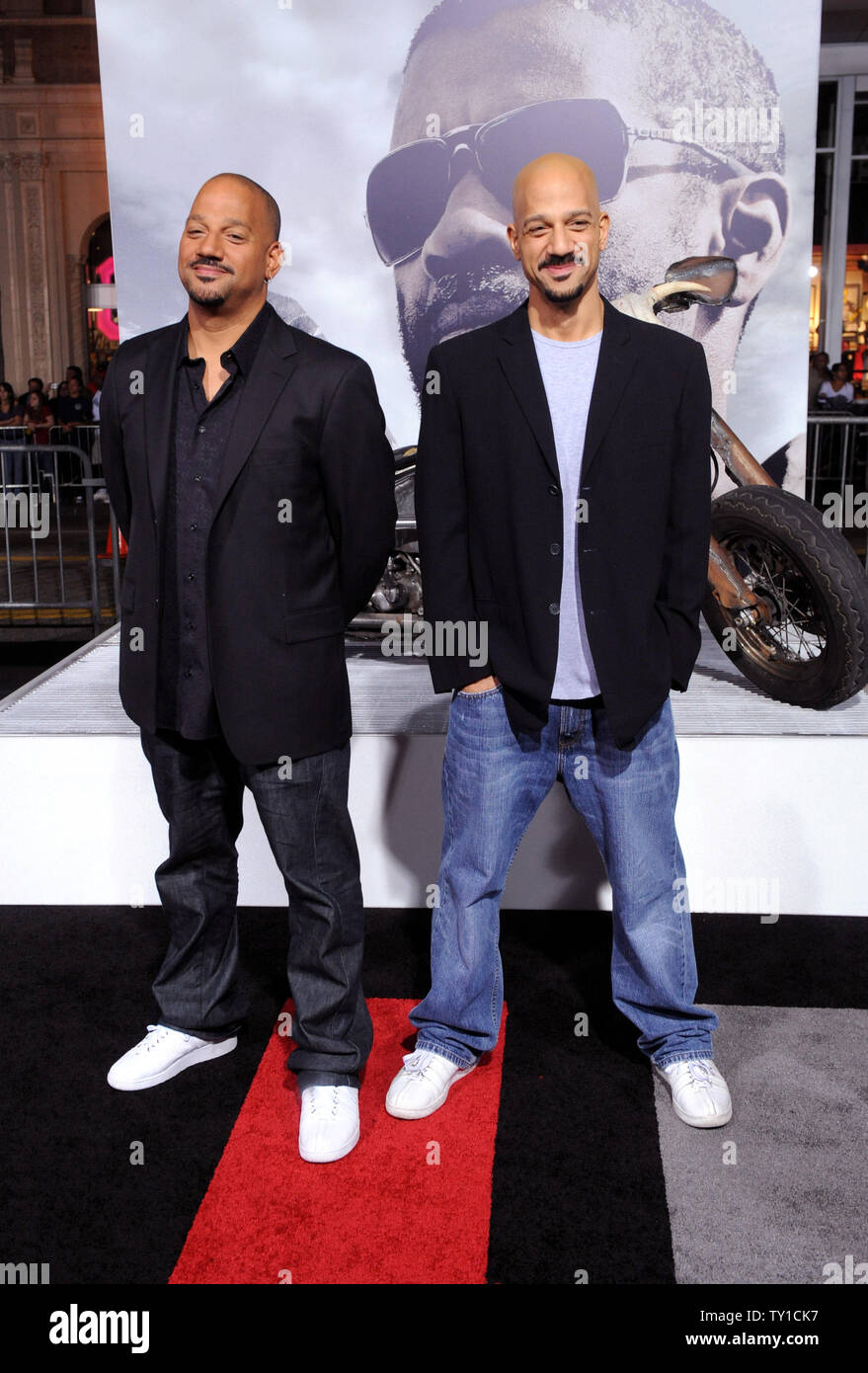 Allen Hughes (L) and Albert Huges (R), the co-directors of the post ...