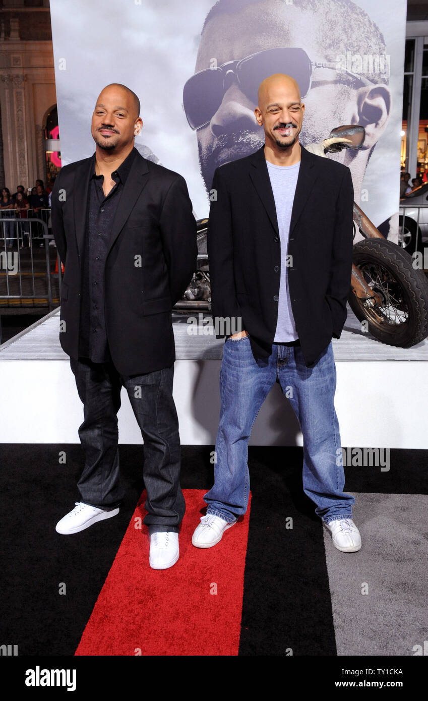 Allen Hughes (L) and Albert Huges (R), the co-directors of the post ...