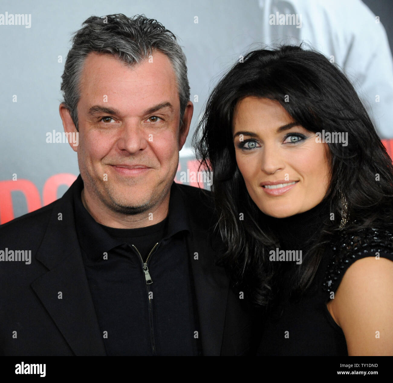Danny Huston (L), a cast member in the motion picture thriller "Edge of ...