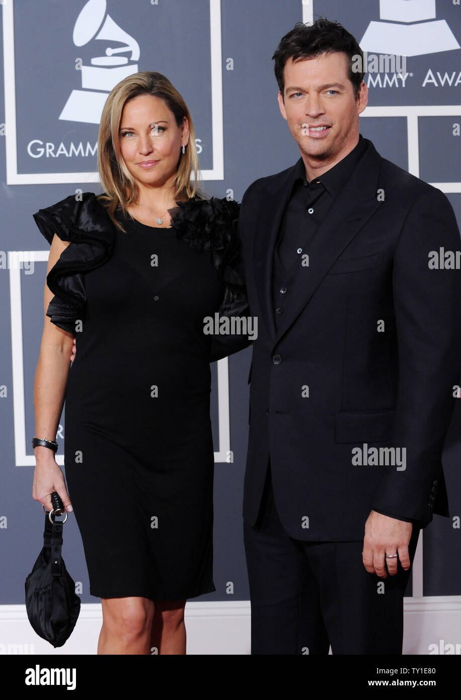 Singer Harry Connick Jr. and his wife Jill Goodacre arrive at the 52nd ...