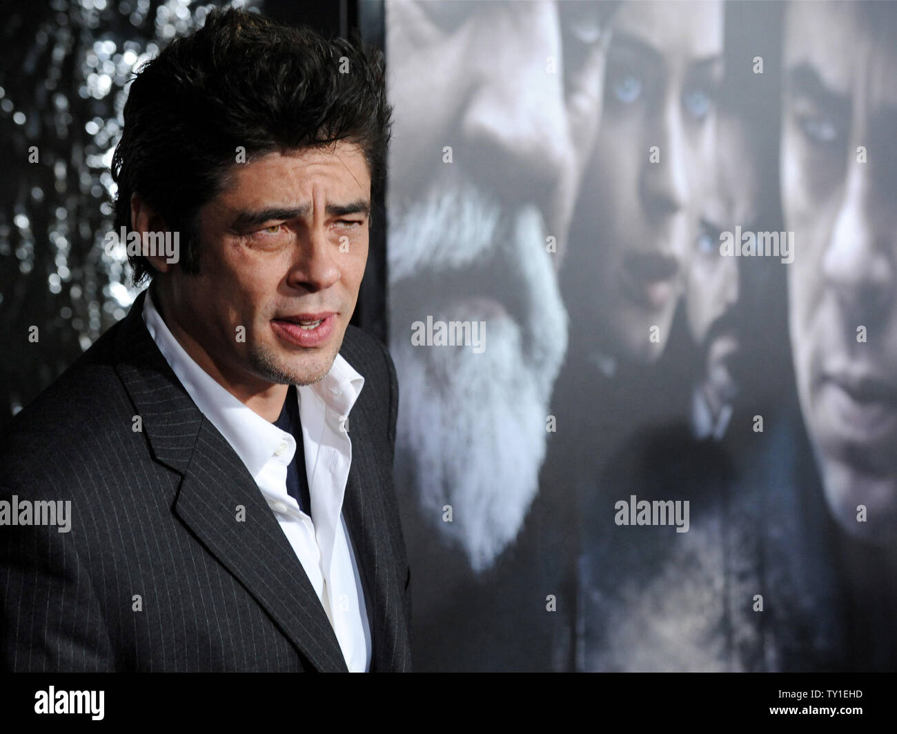 Actor Benicio Del Toro, who stars in the motion picture horror thriller ...