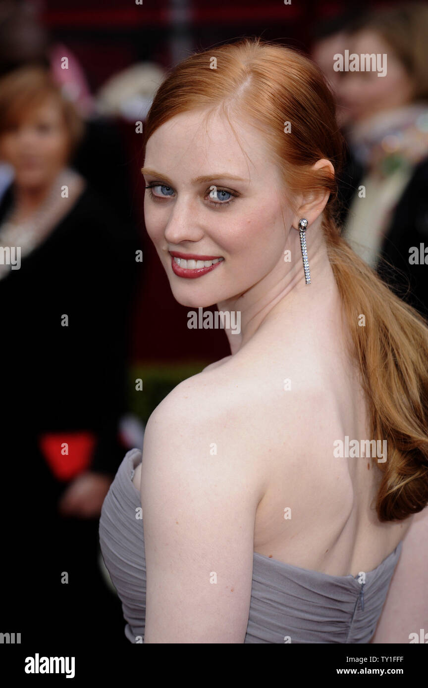 Deborah Ann Woll arrives at the 82nd annual Academy Awards in Hollywood ...