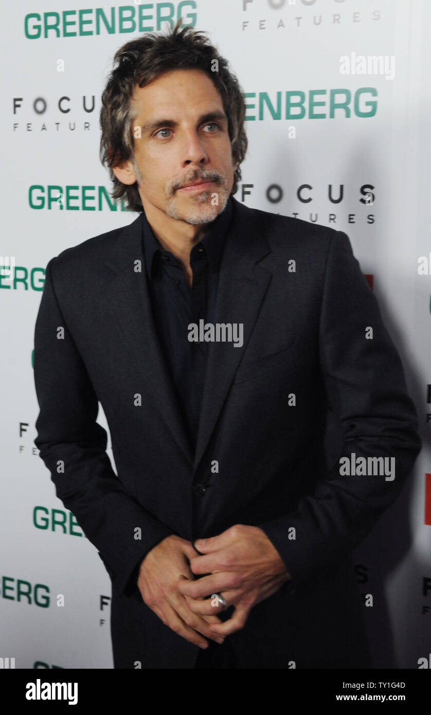 Ben Stiller, a cast member in the motion picture comedy "Greenberg ...