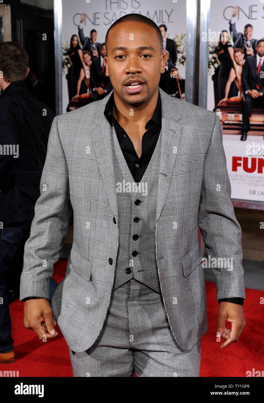 Columbus Short, a cast member in the motion picture comedy "Death at a ...