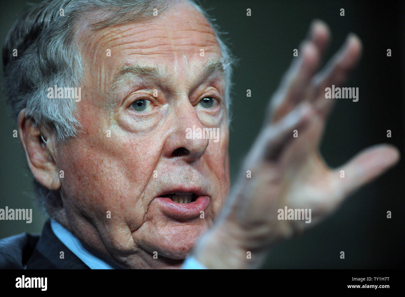 Entrepreneur, philanthropist and founder of BP Capital, T. Boone ...