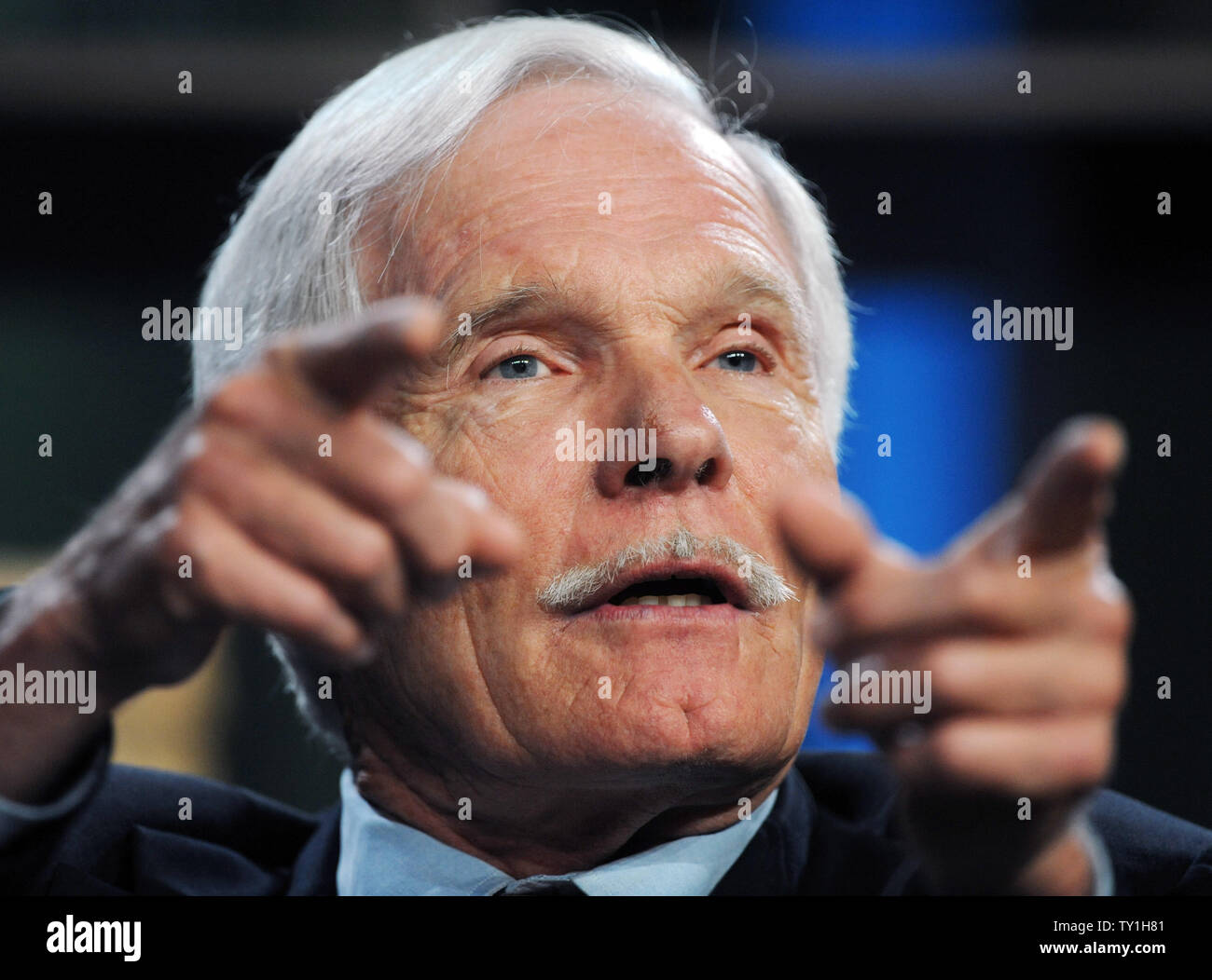 Turner Enterprises Inc. Chairman Ted Turner participates in the "Ted ...