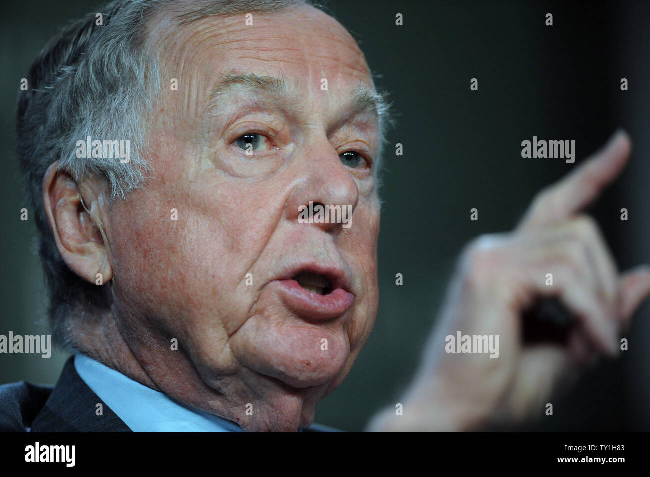 Entrepreneur, philanthropist and founder of BP Capital, T. Boone ...