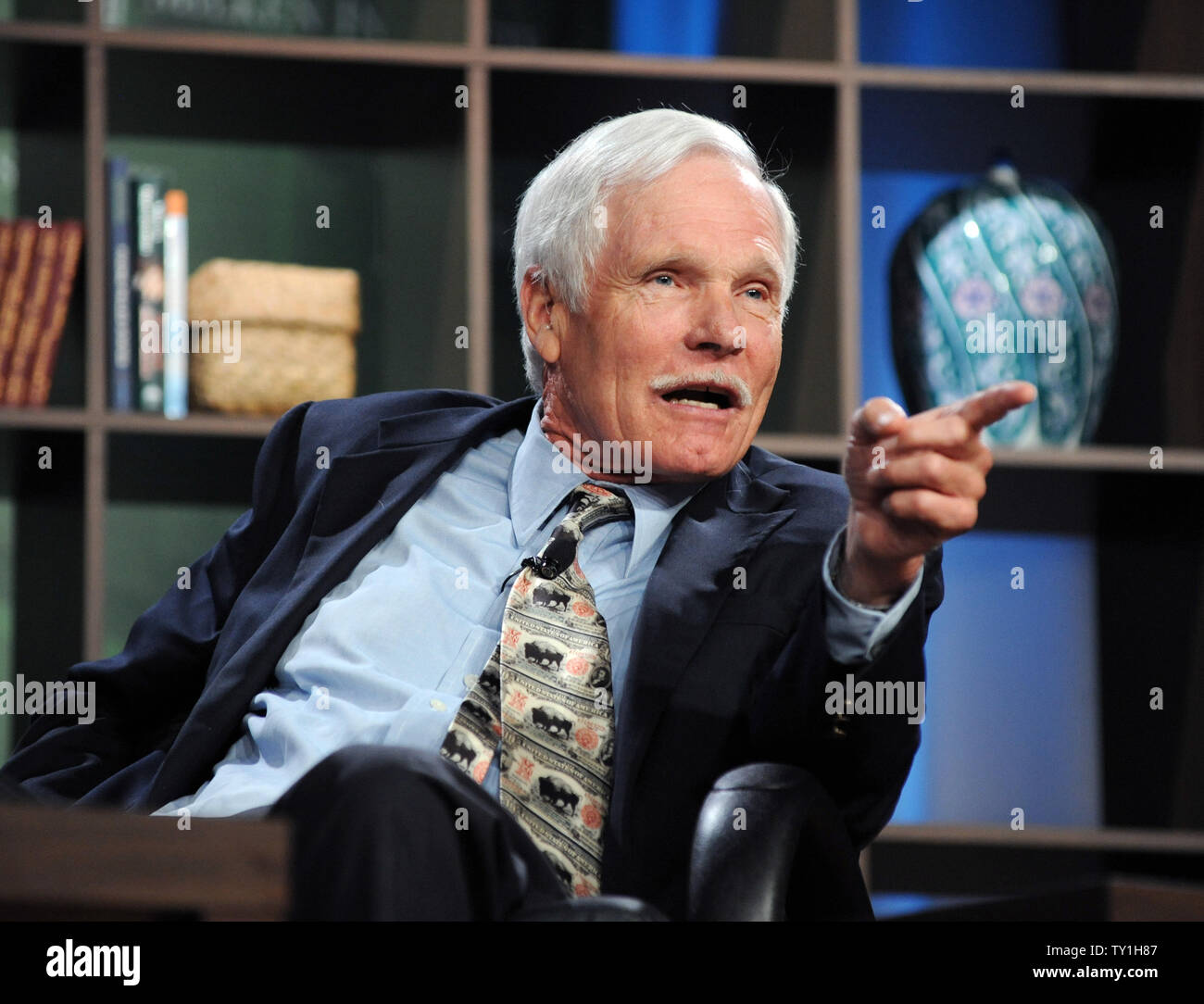 Turner Enterprises Inc. Chairman Ted Turner participates in the "Ted ...