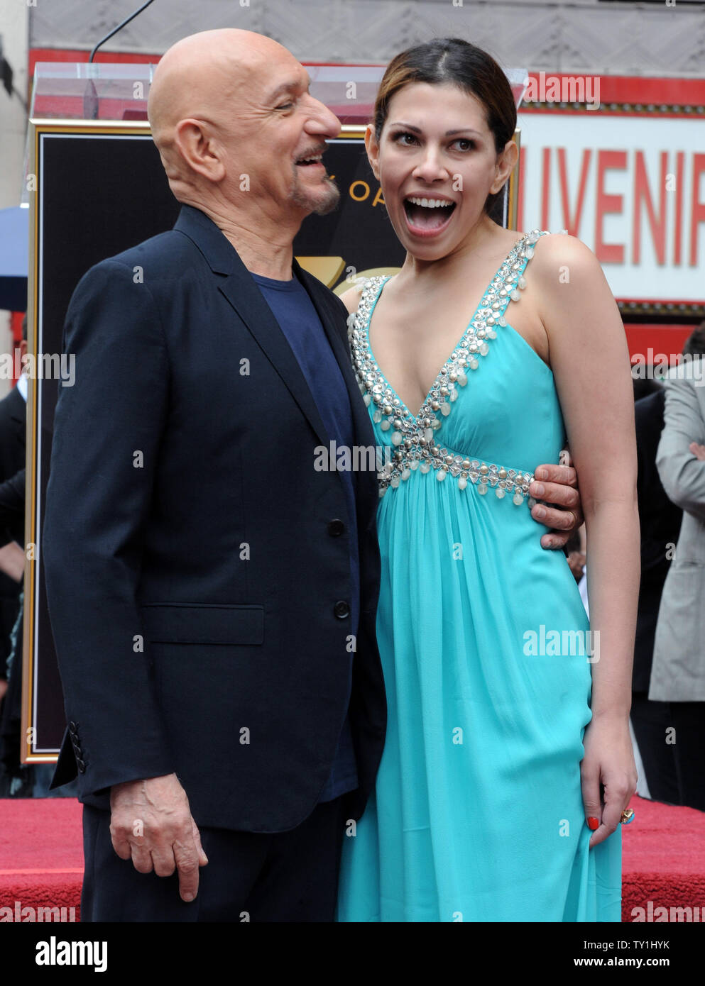 British actor ben kingsley wife hi-res stock photography and images - Alamy