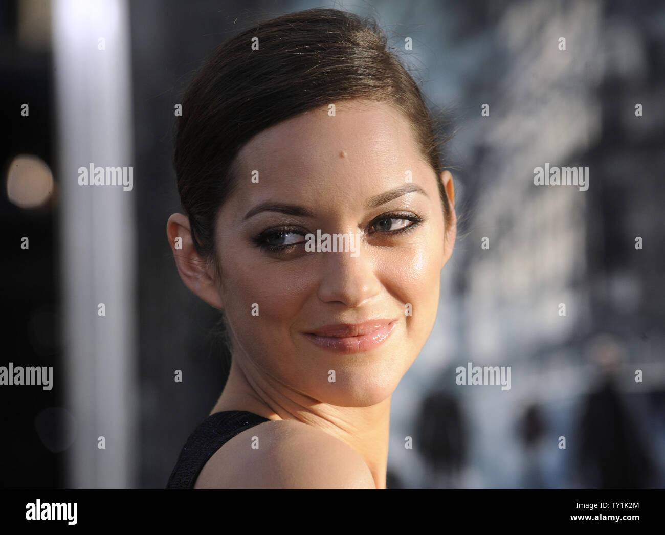 Cast member Marion Cotillard attends the premiere of the film ...