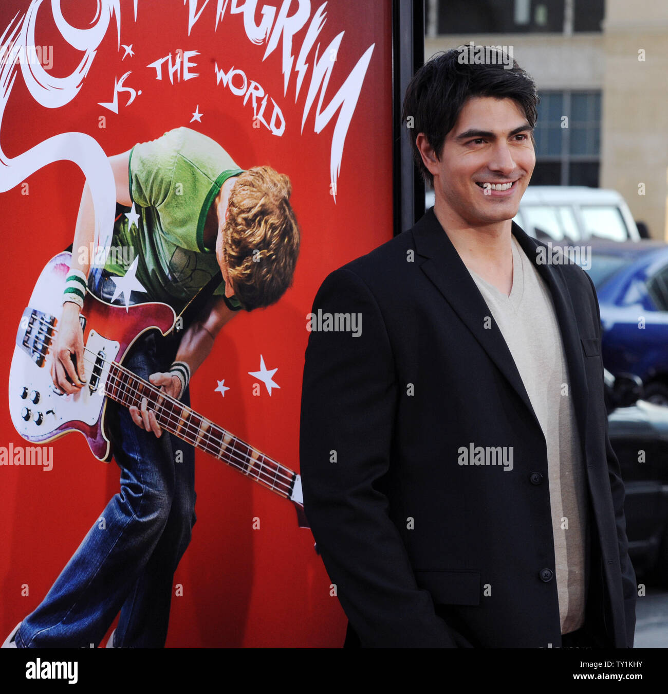 Cast member Brandon Routh attends the premiere of the motion picture ...