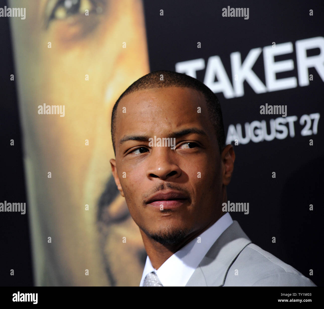 Cast member Tip 'T.I.' Harris attends the premiere of the motion ...