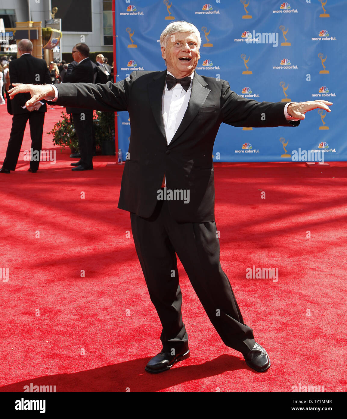 Robert Morse arrives at the 62nd Primetime Emmy Awards at the Nokia ...