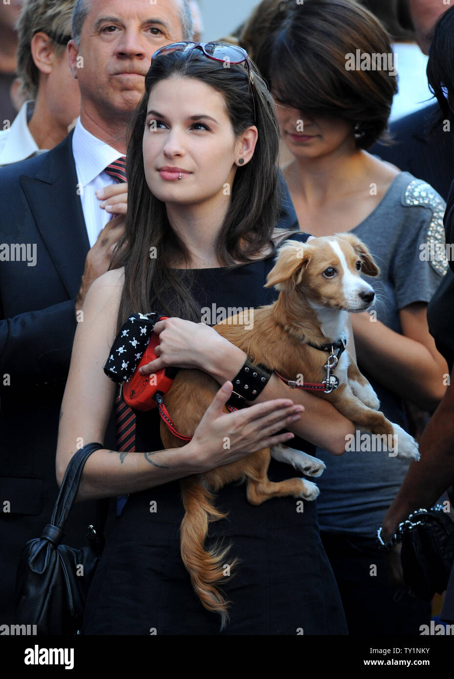 Comedian and television host Bill Maher's girlfriend, Cara Santa Maria ...