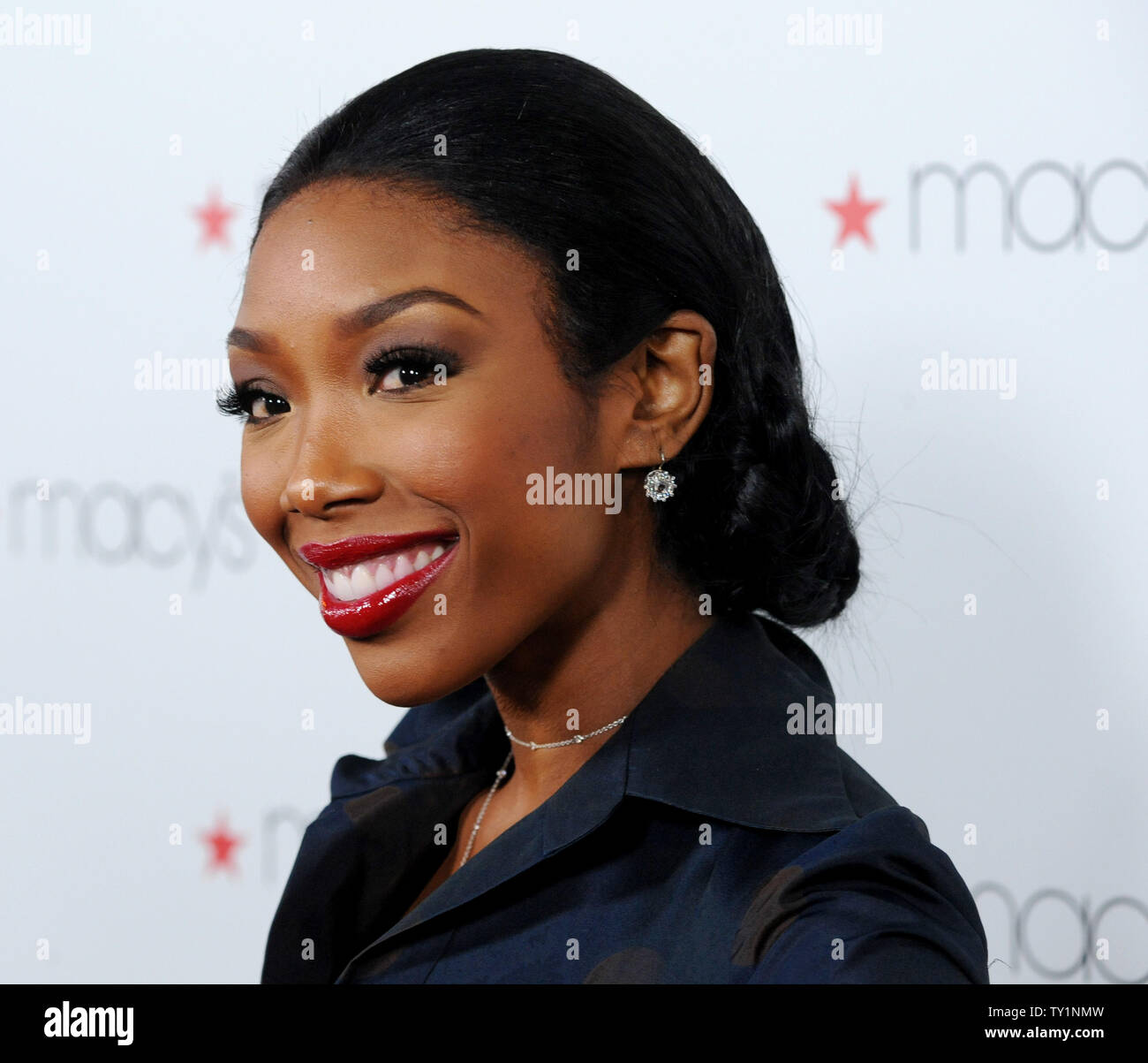 Brandy Norwood arrives for Macy's Passport Presents Glamorama at the ...