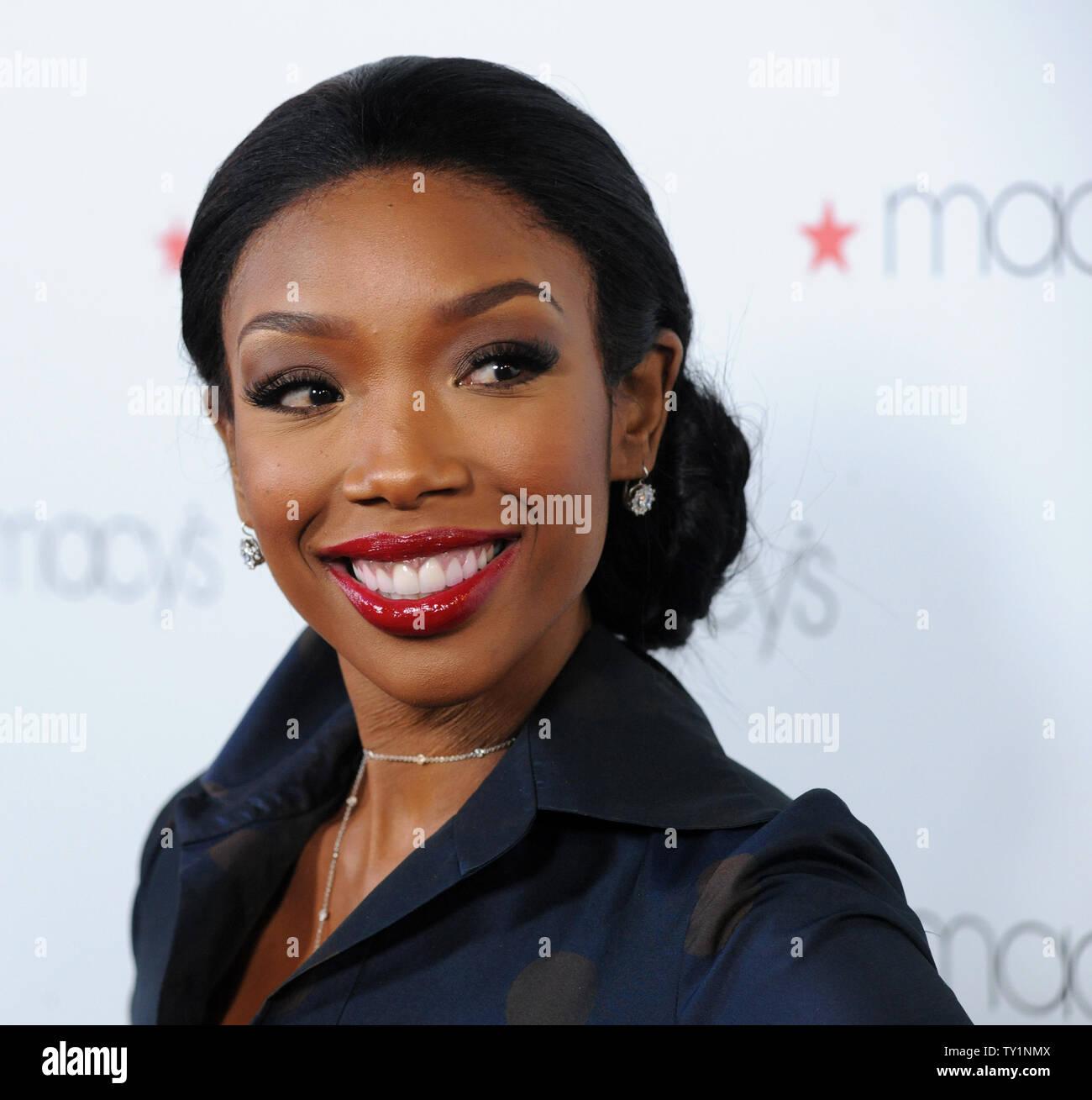 Brandy Norwood arrives for Macy's Passport Presents Glamorama at the ...