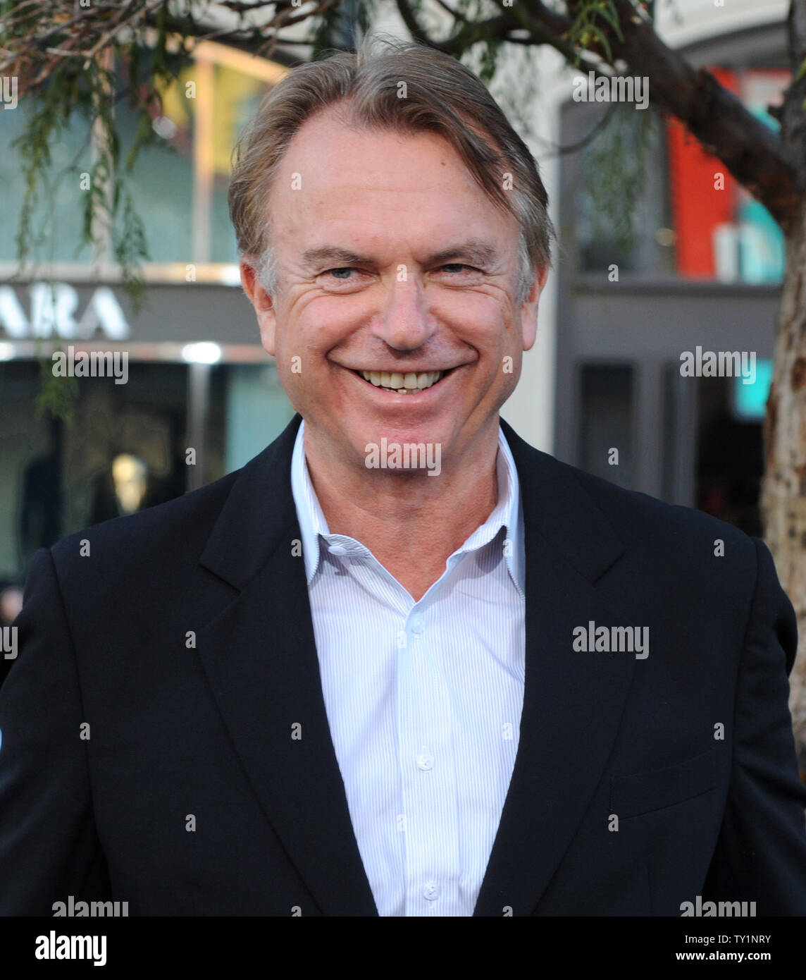 Actor Sam Neill, the voice of Allomere in the animated motion picture ...