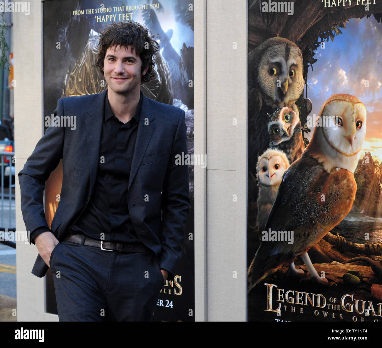 Actor Jim Sturgess the voice of Soren in the animated motion picture ...
